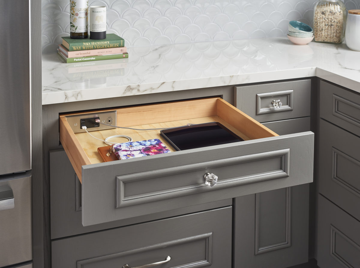 A Smart Solution For Charging Devices With Docking Drawer